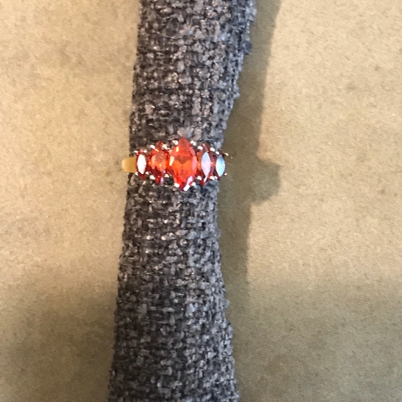 Jewelry | Red Cz Ring | Poshmark